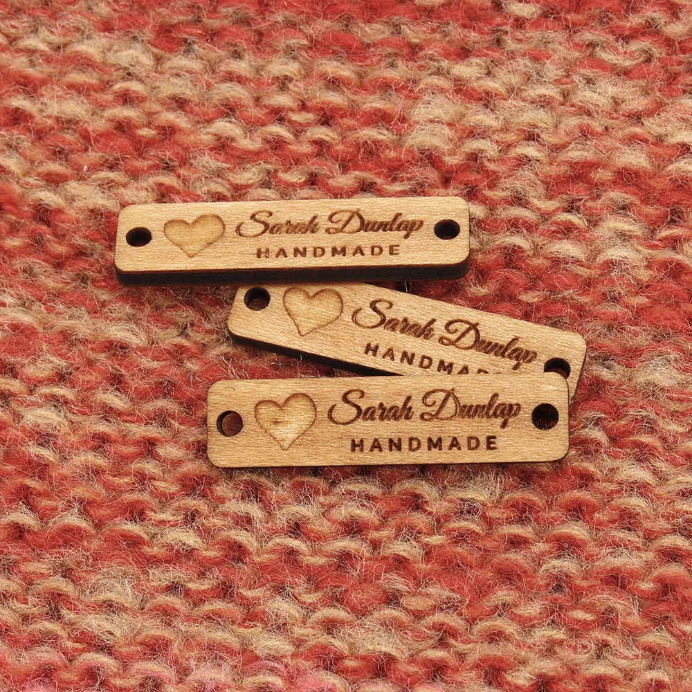 Wooden-labels-knit-labels-Custom-Design-custom-engraving-Logo-or ...