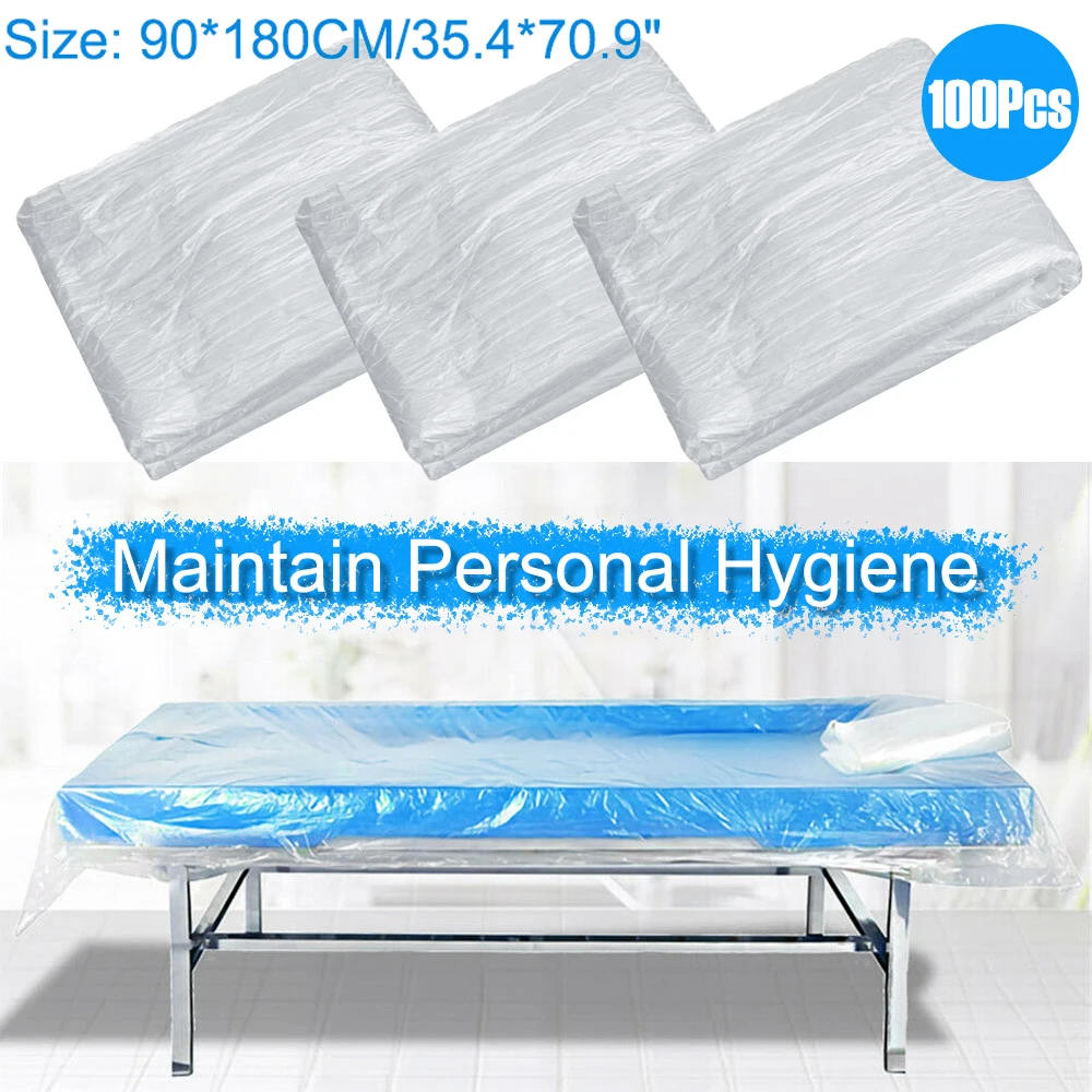 100pcs Couch Cover Disposable Bedspread Spa Massage Treatment Table ...