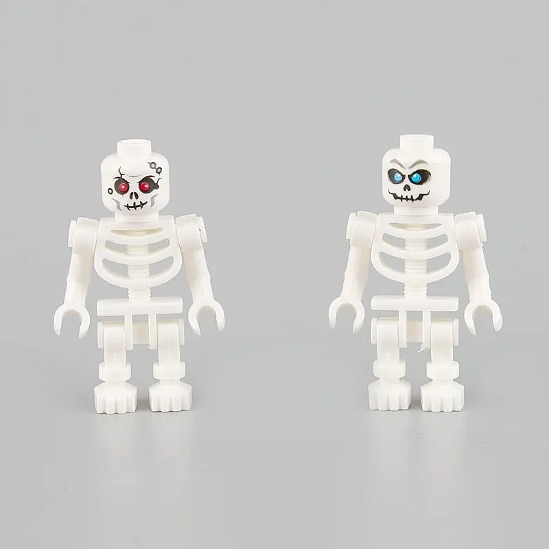 City DIY Halloween Horror Skeleton Friends Model Accessories Building ...