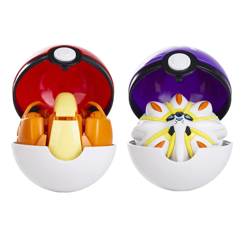 Pokémon Figures in Pokeball Deformation Toys Genuine Original Box ...