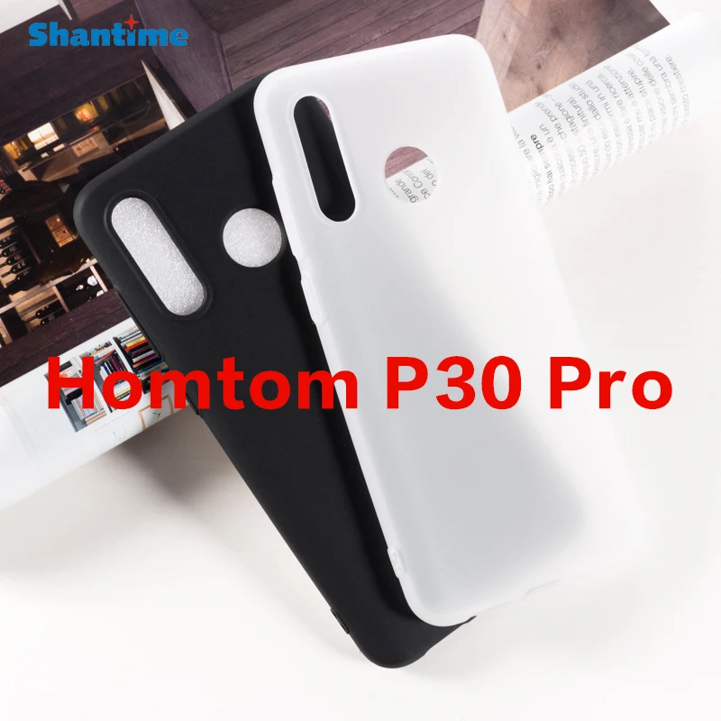 For Homtom P30 Pro Gel Pudding Silicone Phone Protective Back Shell For ...