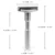 QSHAVE Adjustable Safety Razor Double Edge Classic Mens Shaving Mild to ...
