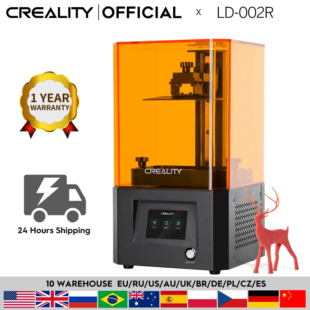 Flash test : imprimante résine Creality LD-002R - encore d'actualité