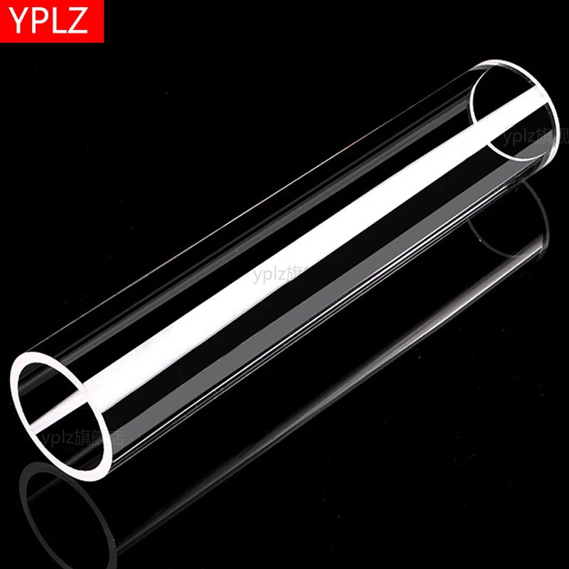 Quartz glass tube round tube quartz tube quartz protective sleeve ...