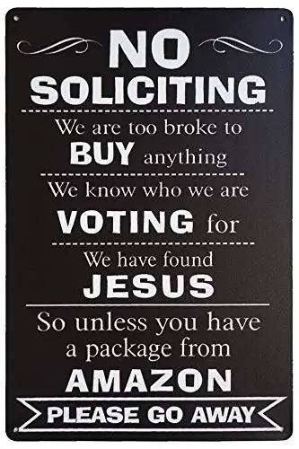 Letreros De No Solicitar