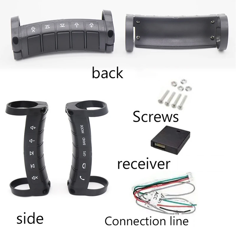 Universal-Multi-function-Car-Steering-Wheel-Remote-Controls-Wireless ...