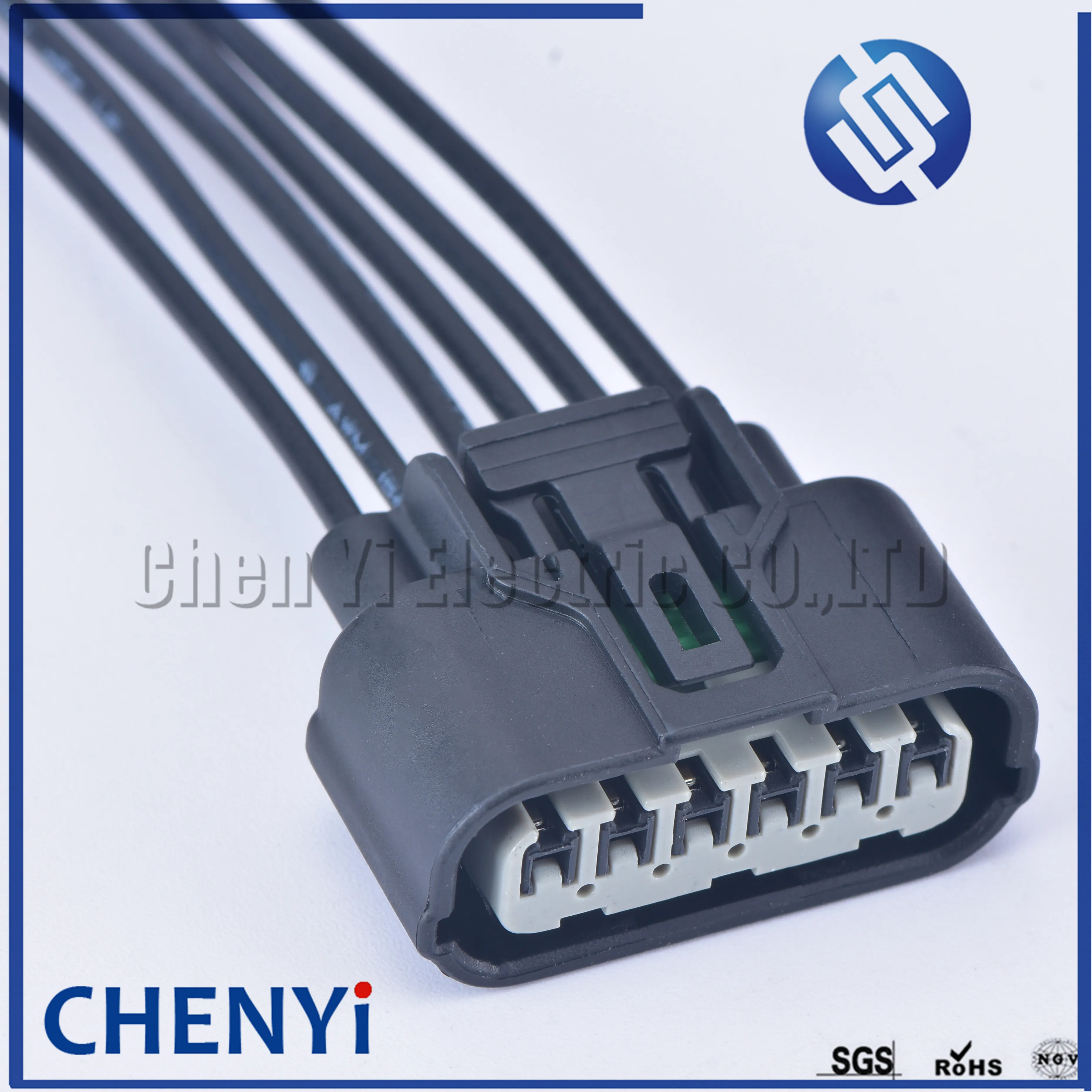 1pcs 6 Pin Automotive waterproof connector wire Harness plug 1.2 female ...