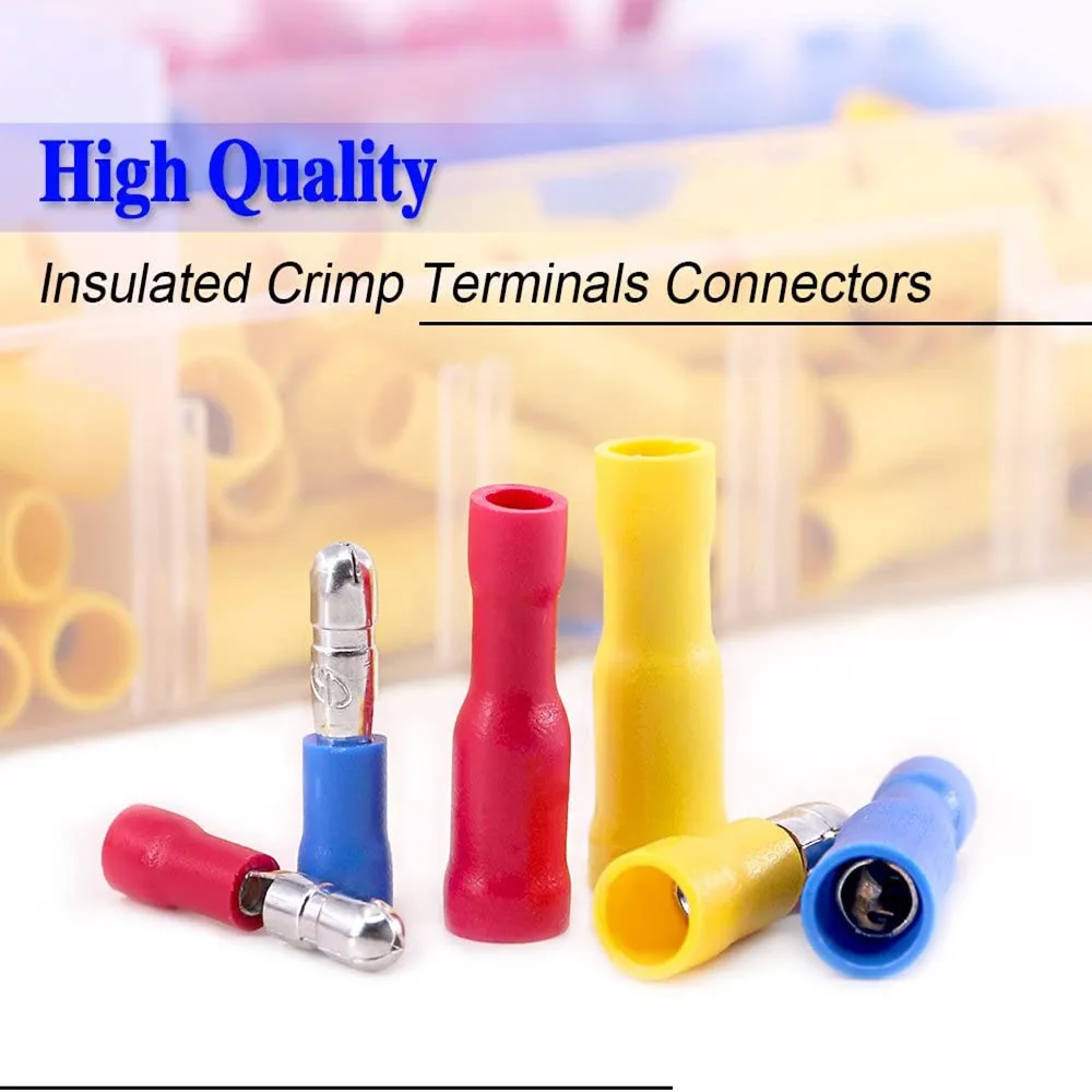 COSSE ELECTRIQUE,--Kit'Assortiment de Cosses de Câble Électrique Mâle ...