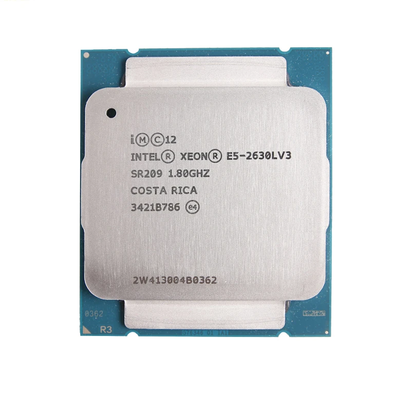 Intel processador xeon e5, 8 núcleos, 1.80ghz, 20mb, 22nm, lga 2011 3 ...