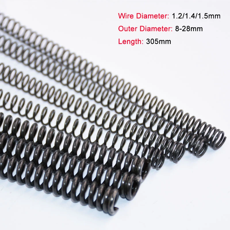 1/2/3/5/10PCS Y type Compression Spring 65 Manganese Steel Pressure ...