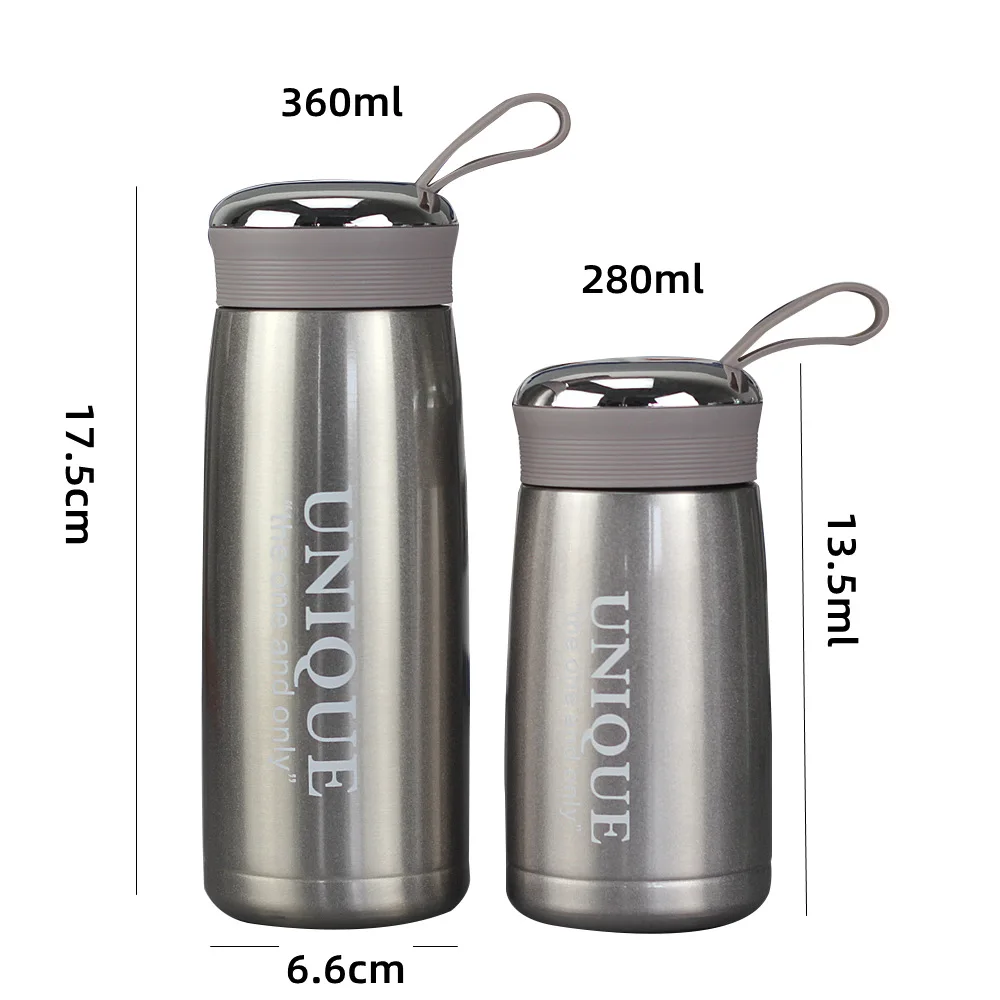 Bouteille isotherme,Mini bouteille Thermos en acier inoxydable,isolée,conserve le froid et la ...