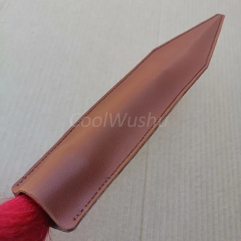 PU-leather-1-8mm-artificial-leather-thickened-red-tassel-spearhead ...