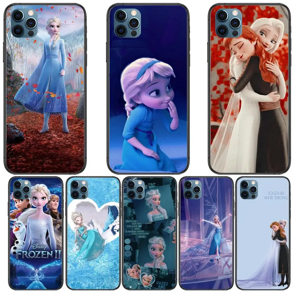 Fundas de teléfono de Anime Frozen Elsa y Anna para iphone 11 Pro Max ...