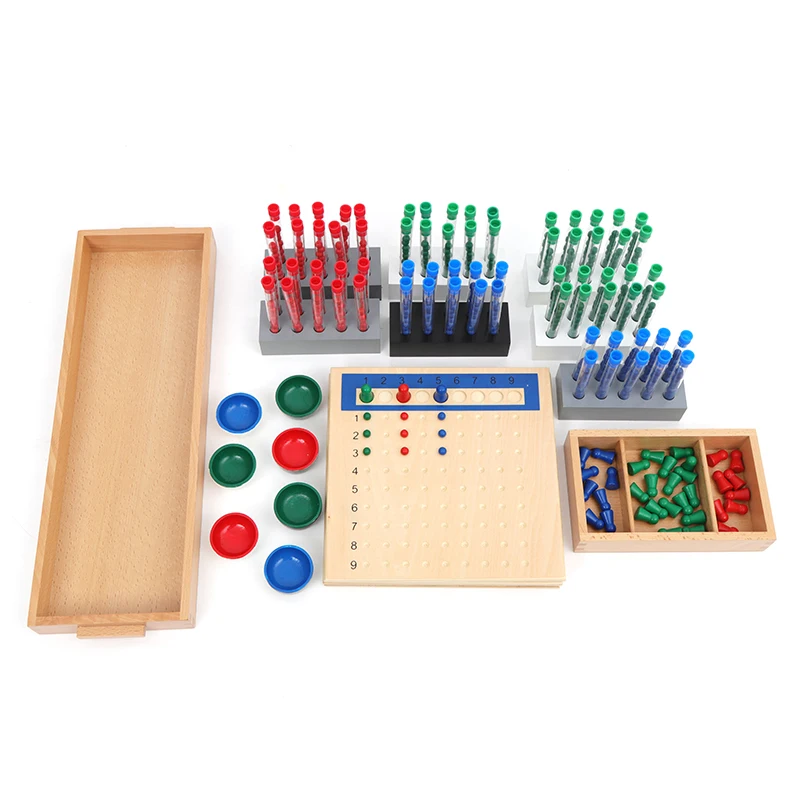 Montessori-Long-Division-Tubes-Activities-Mathematics-Materials-Kids ...