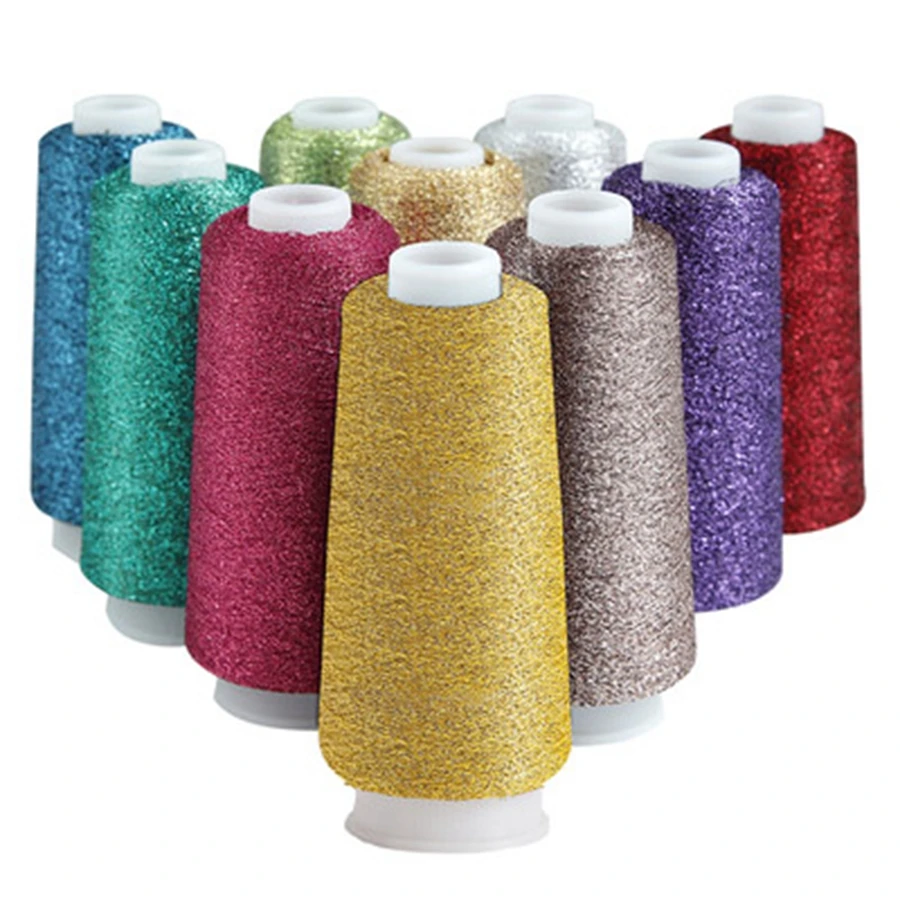 50g-roll-Fine-Gold-Silver-Thread-Fashion-Sparkly-Arylic-Partner-Yarn ...