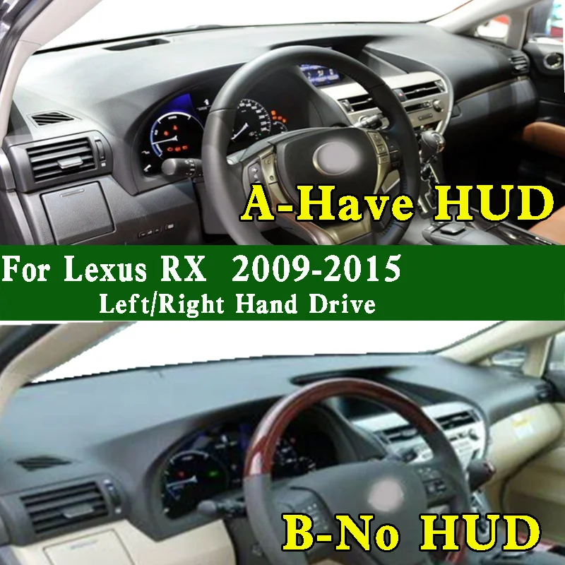 For-Lexus-RX-450h-350-270-L10-L15-2009-2015-Dashmat-Dashboard-Cover ...