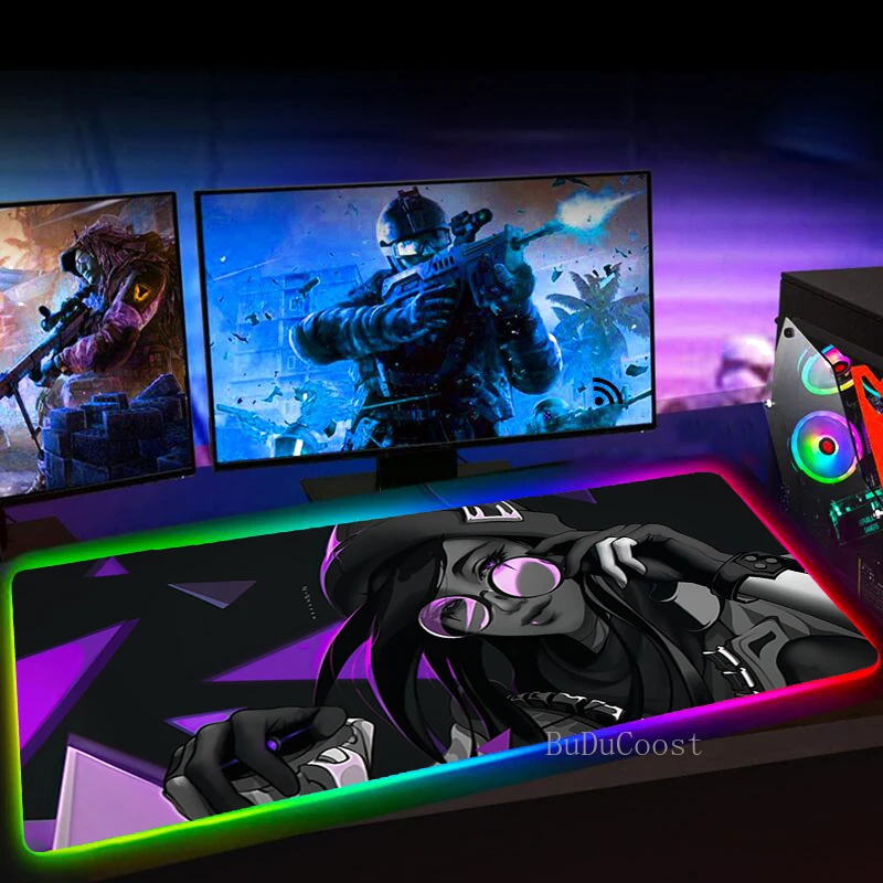 Rgb Valorant Mouse Pad Xxl 90x30 Gaming Mause Pad 60x30 Mousepad ...
