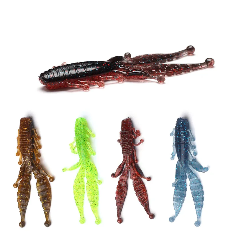 2Pcs-lot-Float-Soft-Bait-Silicone-Lures-Worm-90mm-5-9g-Fishing-Lures ...