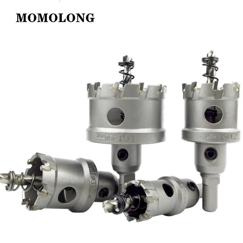 12-100mm-TCT-Drill-Bits-For-Steel-Carbide-Metal-Cutter-Tool-Core-Hole ...