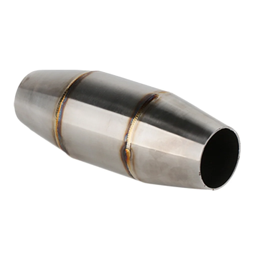 Stainless Steel 35mm Pipe Exhaust Muffler Kit For Motorcycles ATV ...