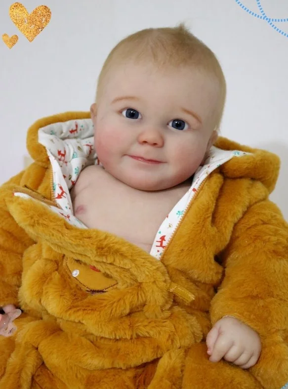 NPK 25inch Awake Reborn Doll Kit JUNE Toddler Princess Soft Vinyl Fresh ...