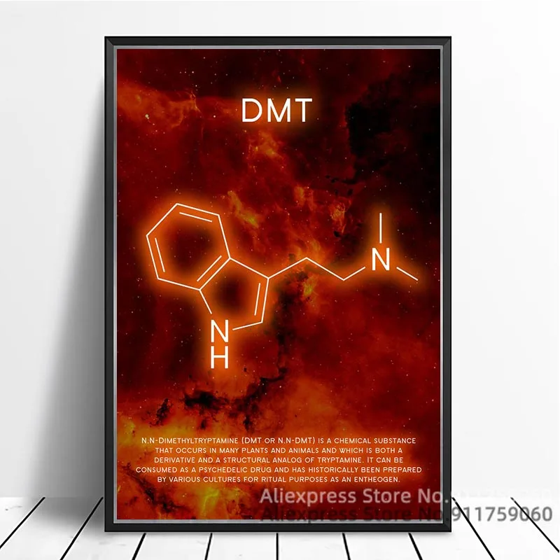 Dmt Molecule Art