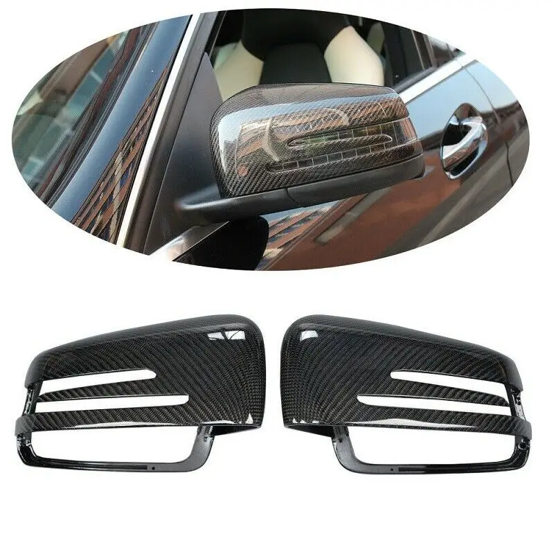 Carbon Fiber Side Rear Mirror Cover Car Parts For Mercedes Benz W176 ...