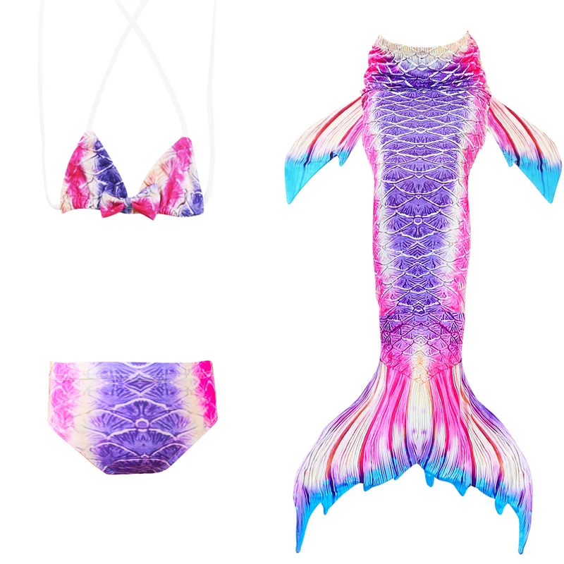 Little Mermaid Tail for Swimming Children Swimwear Bathing suit ...