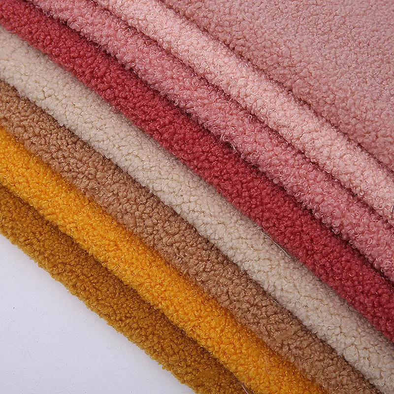 Plush Fabric Polar fleece Cloth Polyester Autumn Winter Small roll ...