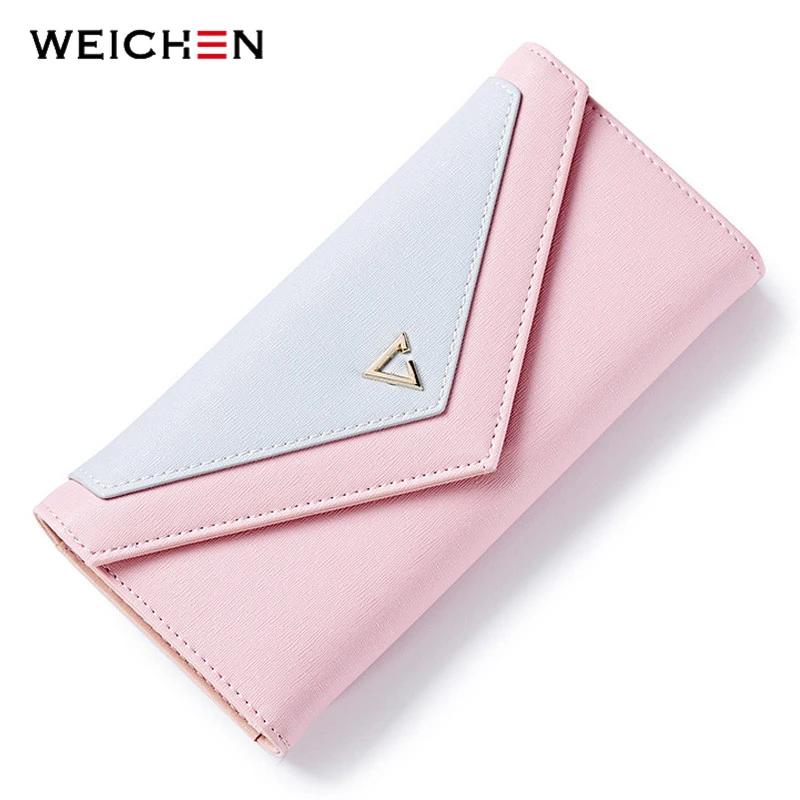 Weichen Hot Geometric Envelope Wallet Women Brand Designer Female ...