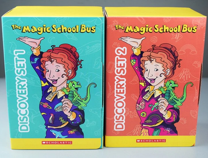 20 Books The Magic School Bus Discovery Gift Box Set Children's Popular ...