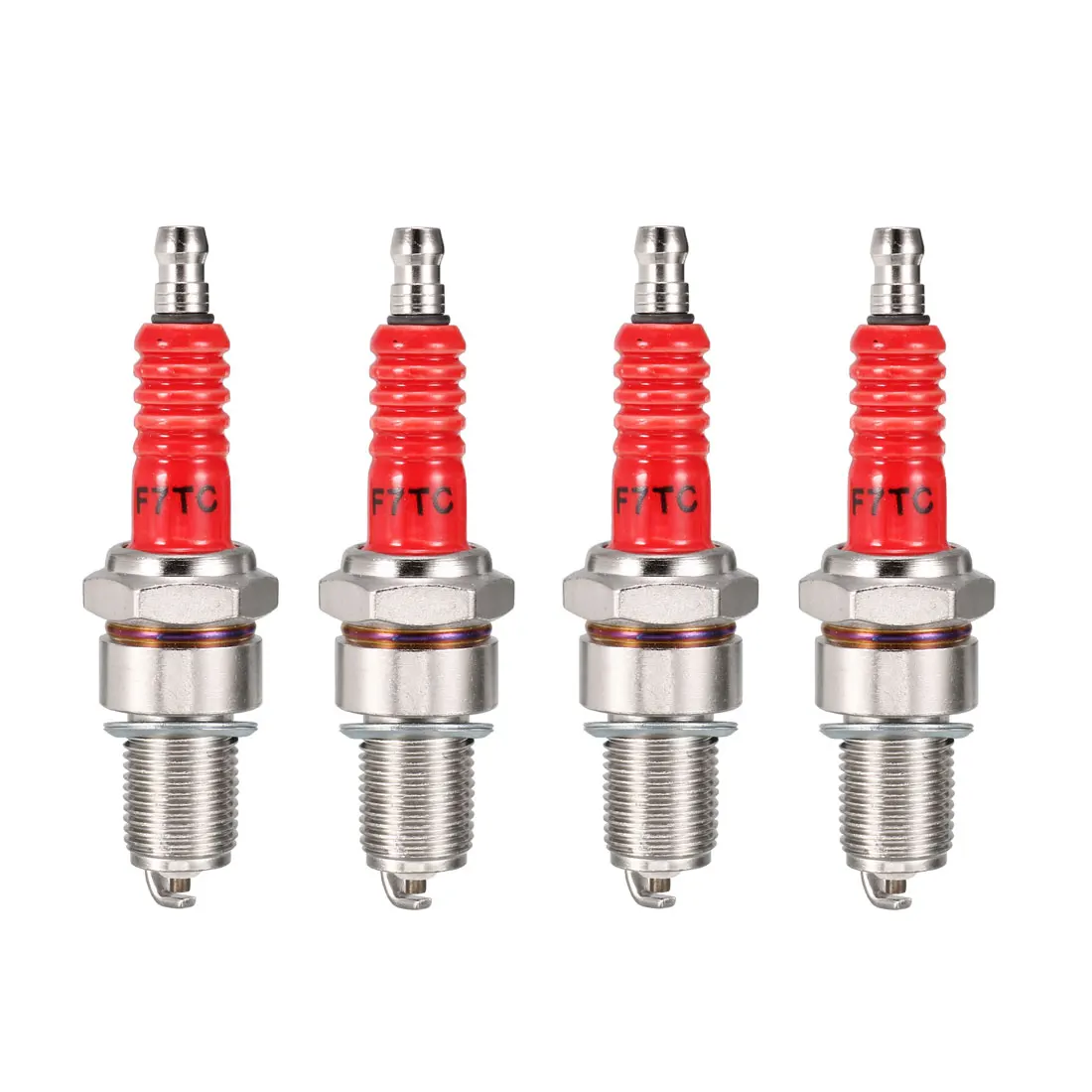 Uxcell-4pcs-F7TC-Spark-Plug-for-GX120-GX160-GX200-GX240-GX270-Generator ...