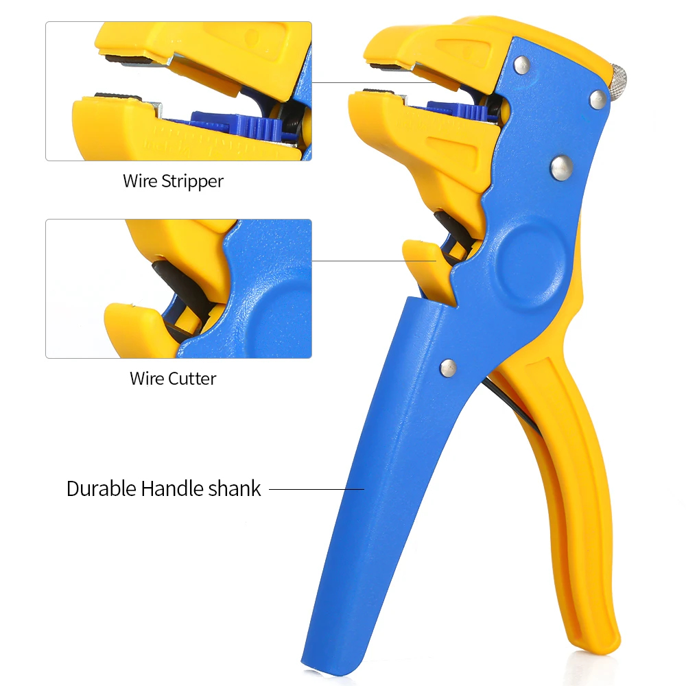 2 in 1 WX-700D Automatic Insulation Wire Stripper and Cutter Self ...