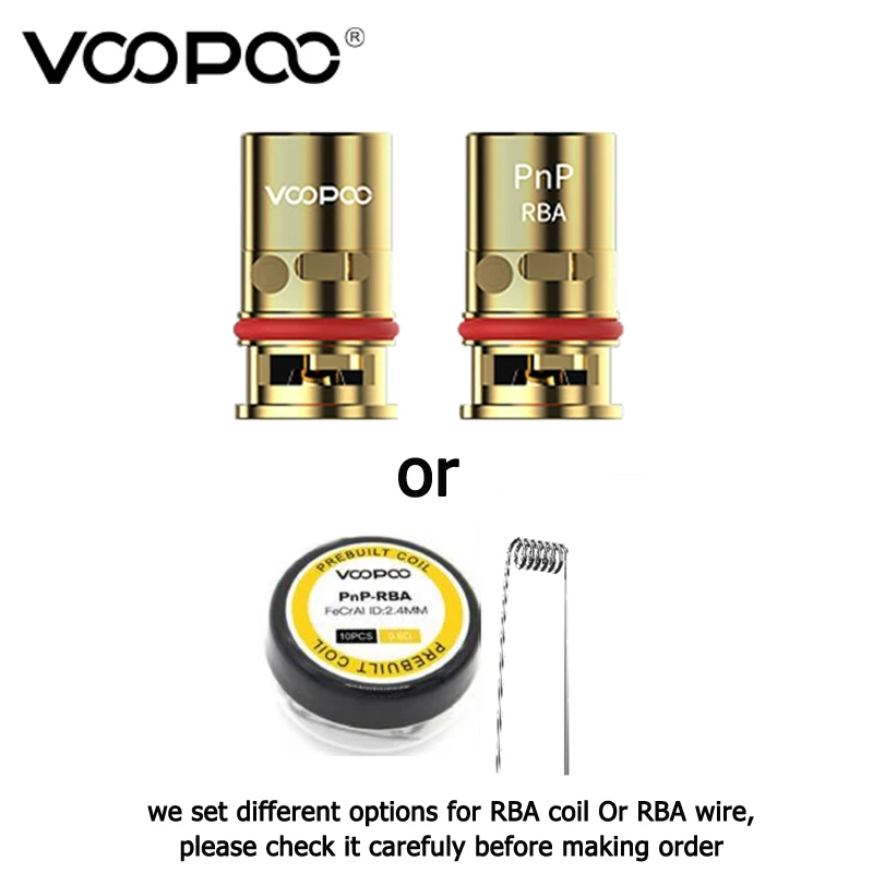 VOOPOO-PnP-RBA-Coil-DIY-MTL-Half-DL-head-PnP-RBA-prebuilt-Coil-Wire-0 ...