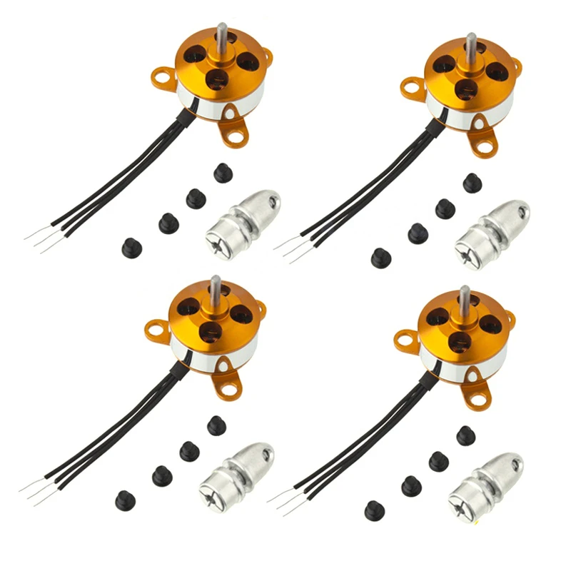4pcs/lot A1504 2300kv/2700kv 9g Micro Brushless Motor For Mini 4-axis ...