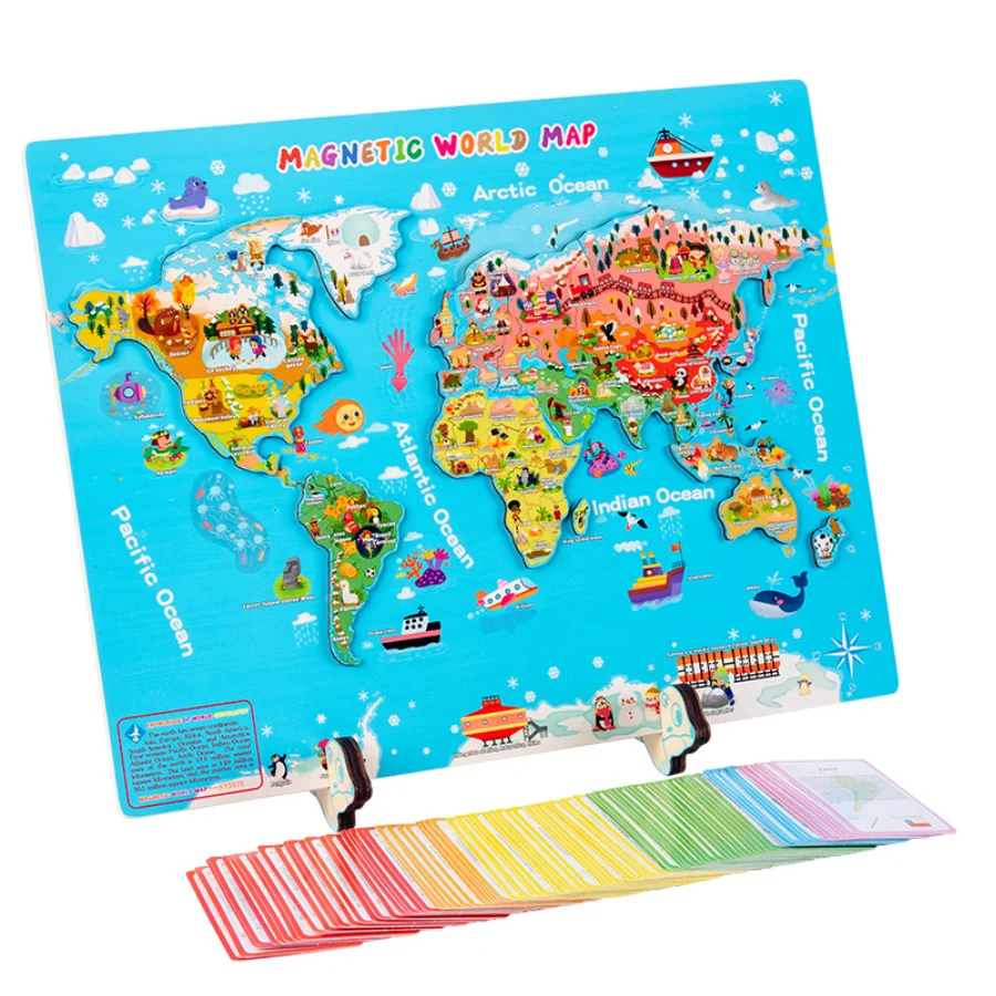 World Map For Kids With Countries