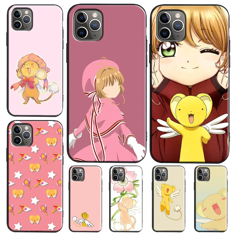 Kero chan Cardcaptor Sakura TPU Case For iPhone XR X XS Max SE 2020 6S ...