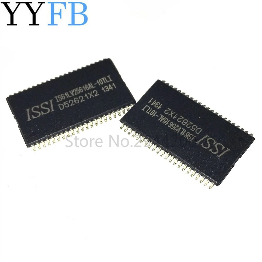 IS61LV25616AL 10TL TSOP44 SRAM static random access memory IC ISSI ...