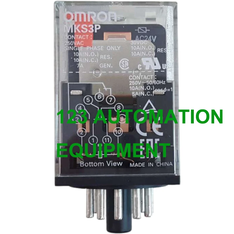 Authentic Original New OMRON MKS3P Relay DC24V AC220V AC110V AC24V DC12V