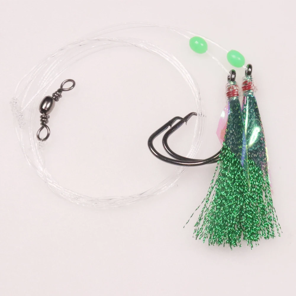 Sea Fishing Shining Fish Skin Bait Rigs - Easy Fishing Tackle