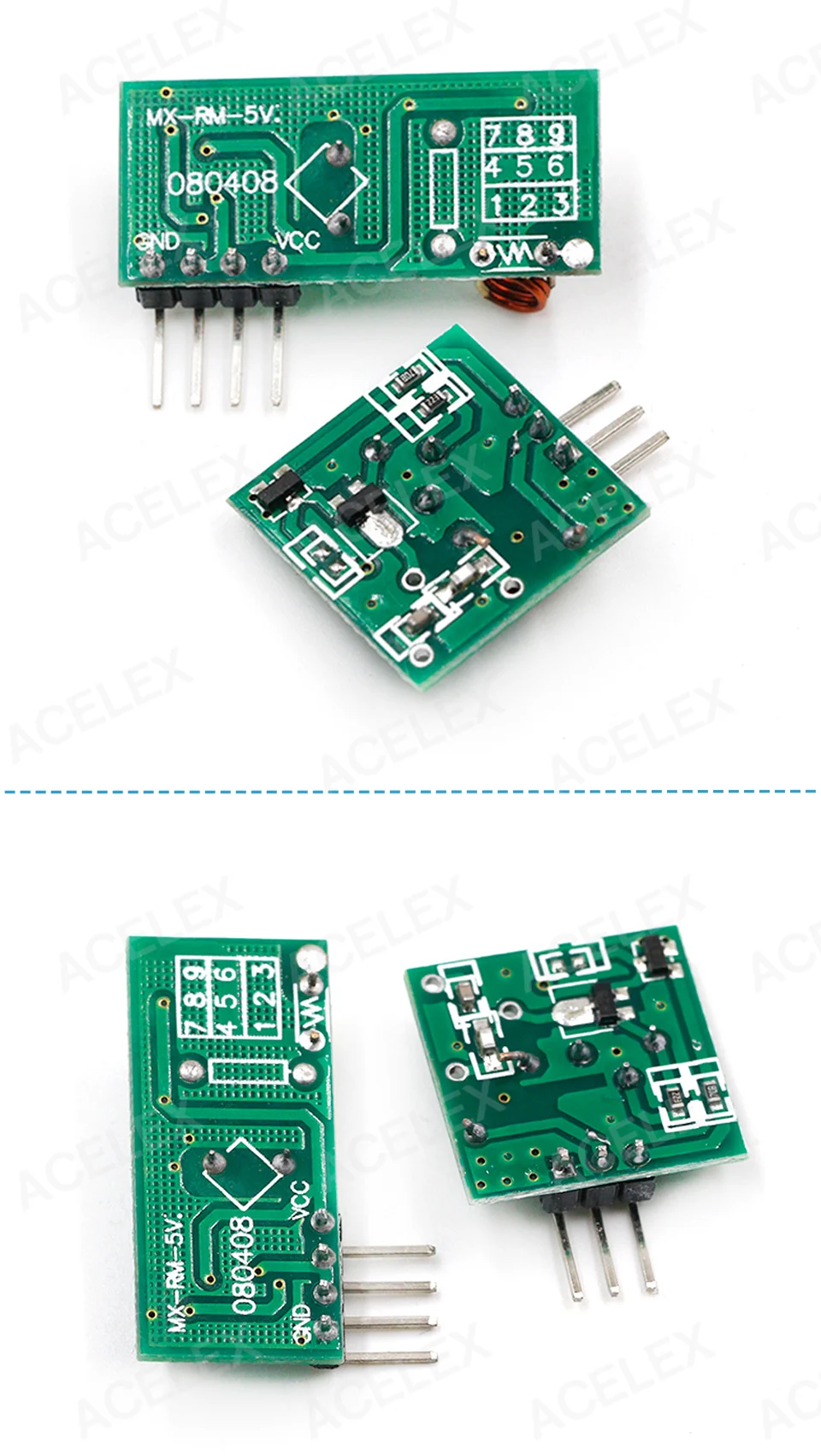 433MHZ -Module émetteur et récepteur RF 433Mhz,Kit de liaison pour ARM ...