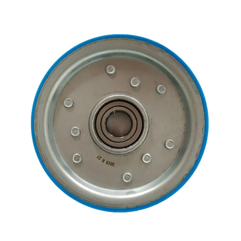 STRUSTESC-OLR20800-Elevator-Rope-Roller-Double-Grooves-140x20x6204-BLUE ...