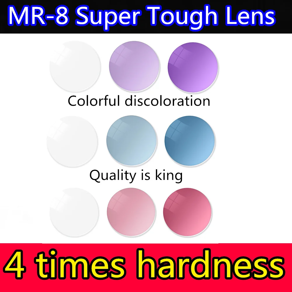 Photochromic-Lenses-for-Women-Men-MR8-Super-Tough-Four-fold-Hardness ...