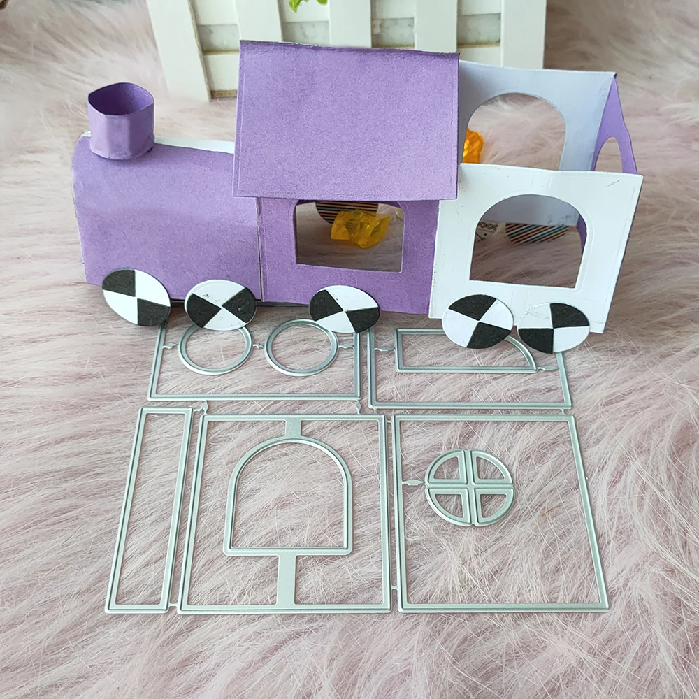 Train Out Of Paper Making