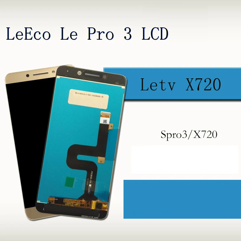00% LCD Original Para LeTV Le Pro 3 LeEco Display Tela de Toque Para LeTV LeEco Le Pro 3 LCD Le ...
