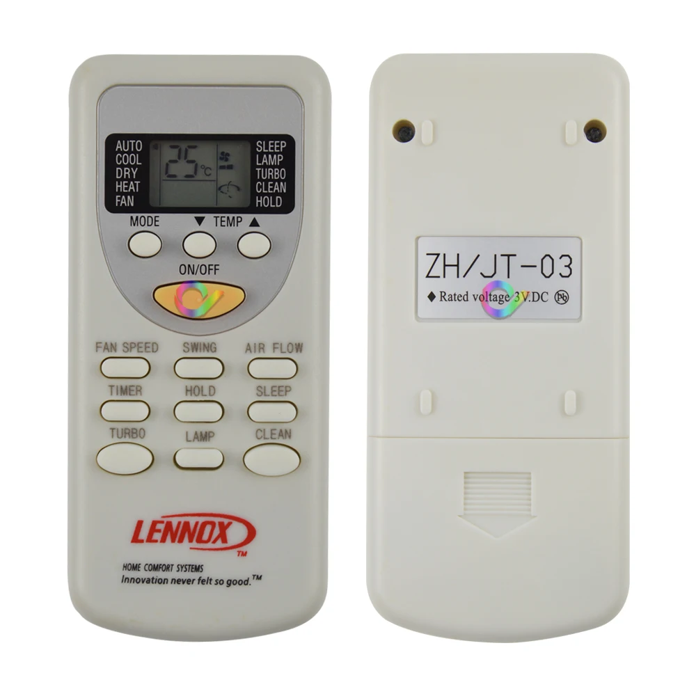 [original] Ac Remote Control Zh/jt-03 For Lennox Air Conditioner ...