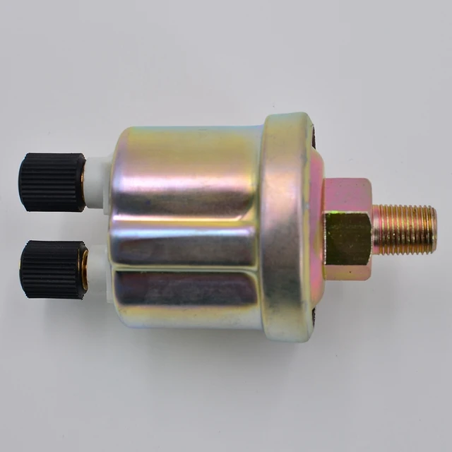 1/8 NPT Engine Oil Pressure Sensor for Oil Pressure Gauge Gauge Sender Switch Sending Unit ...