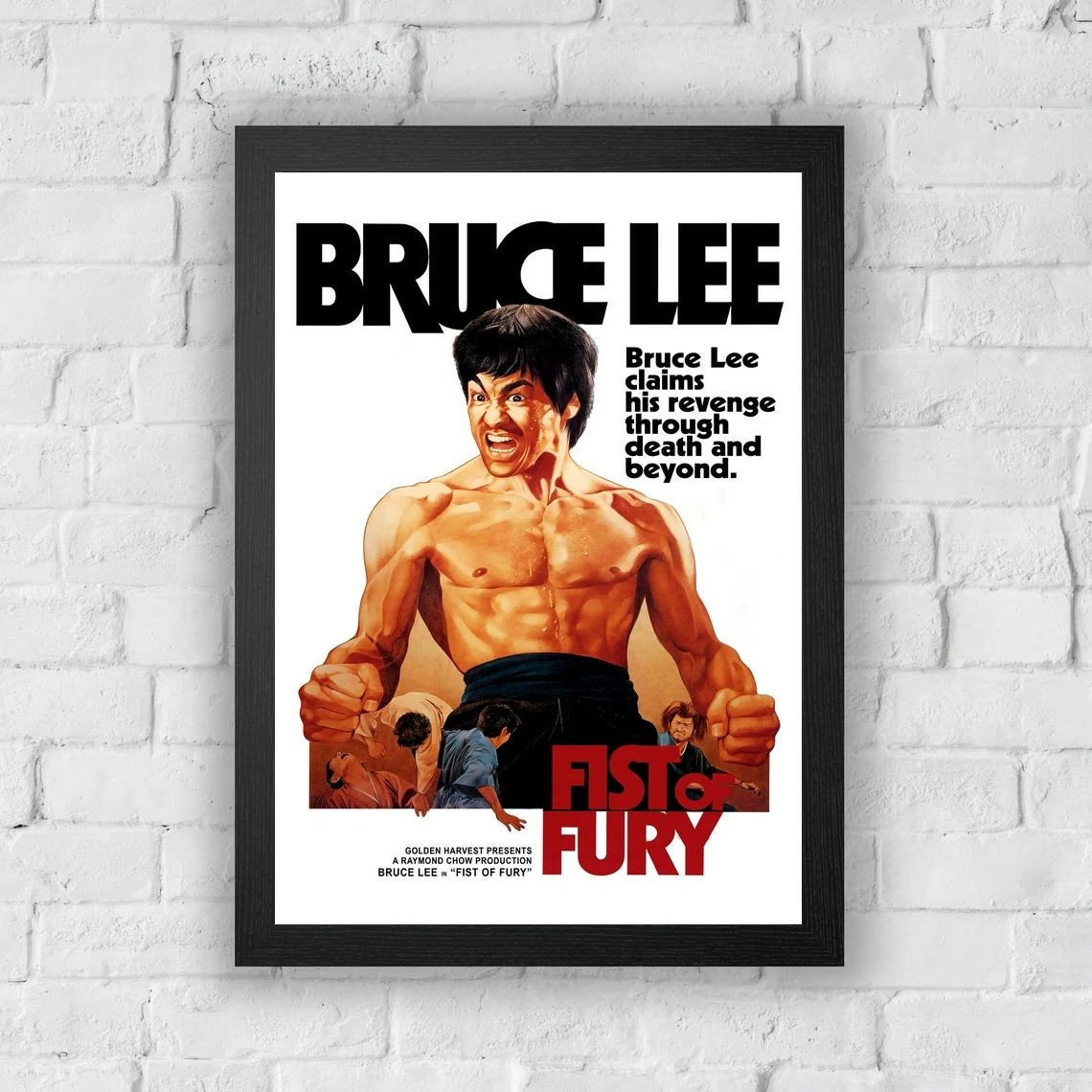 Bruce Lee Fist Of Fury Poster
