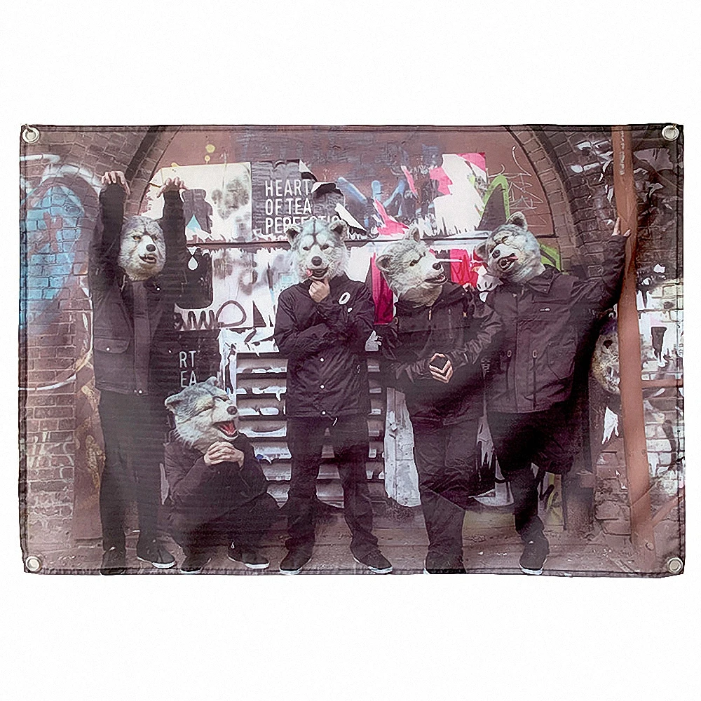 Famous Singer Posters Rock Music Stickers Pop Rock Band Flag & Banner ...