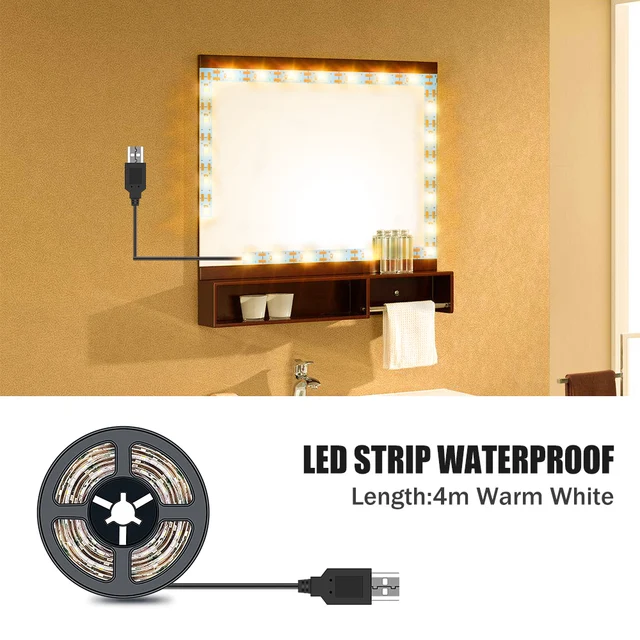 Vanity Makeup Mirror LED Light Strip - Lighting4Home